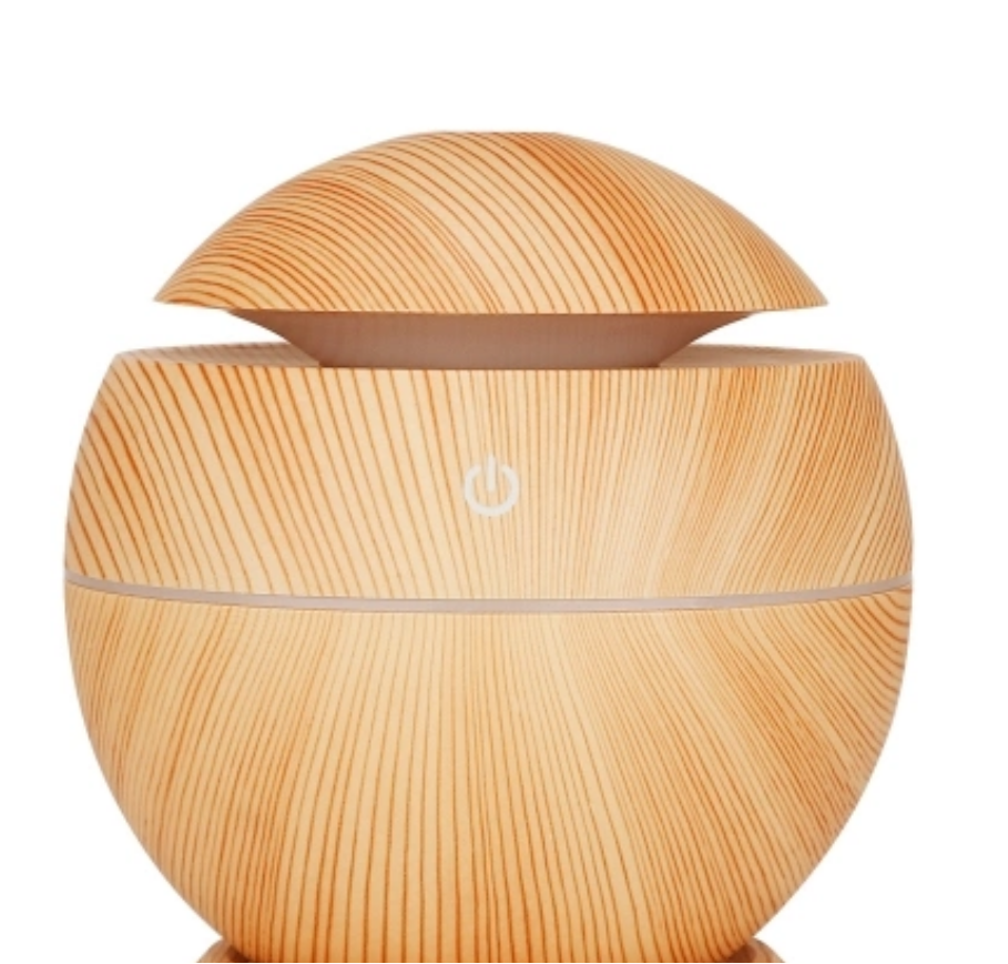 Mini Round LED Ultrasonic Aroma Humidifier (130ml) – Swilo