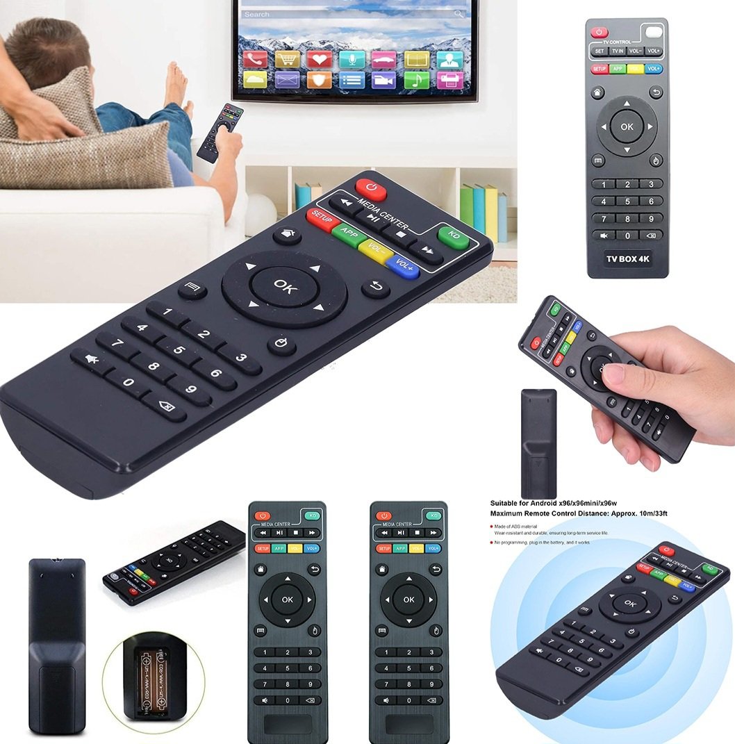 TWB Android TV Box Replacement Remote Control for MXQ, MXQ PRO, MXQ-4K ...